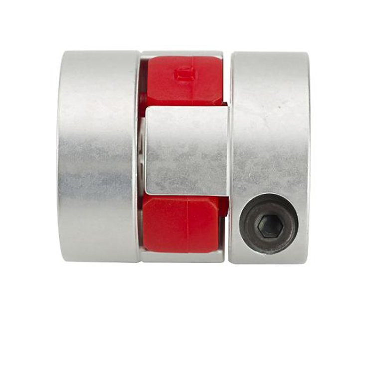 Kopling Fleksibel Aluminium Curved CNC Flange Jaw Servo Motor Shaft ...